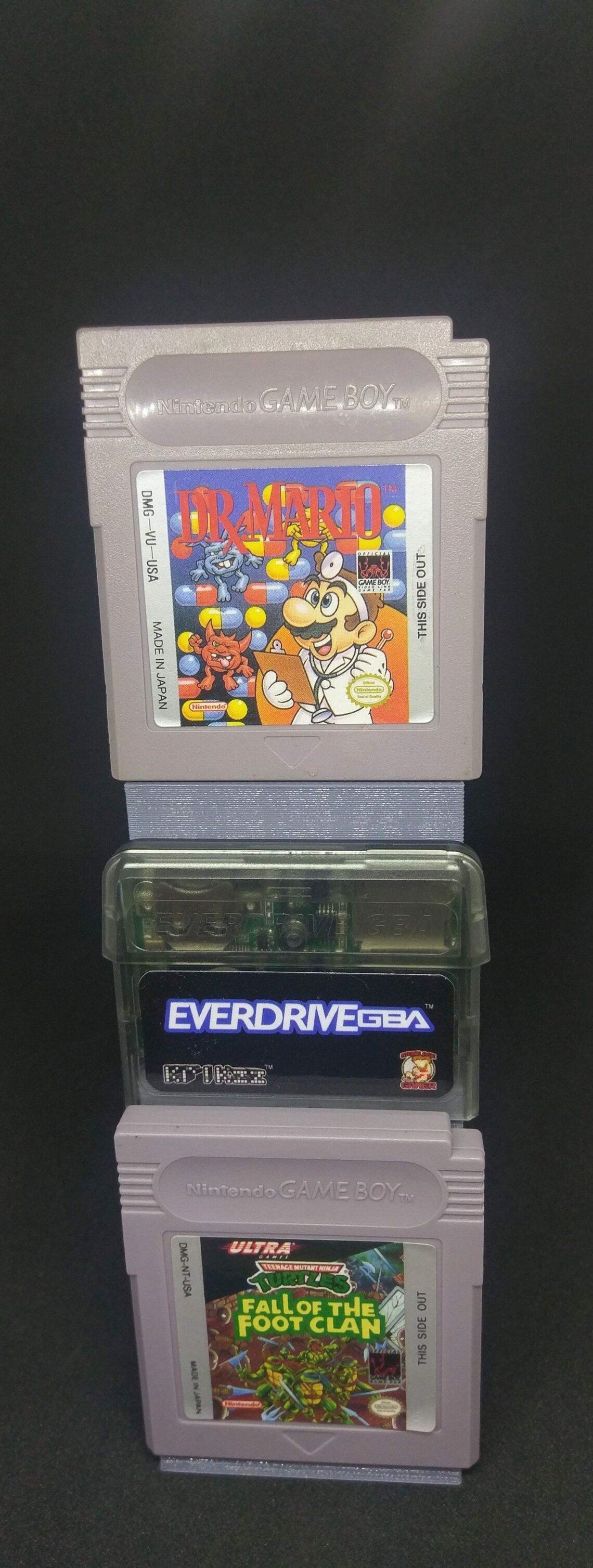 3 Cart Game Boy and Game Boy Color Cart Display Stand Video | Etsy