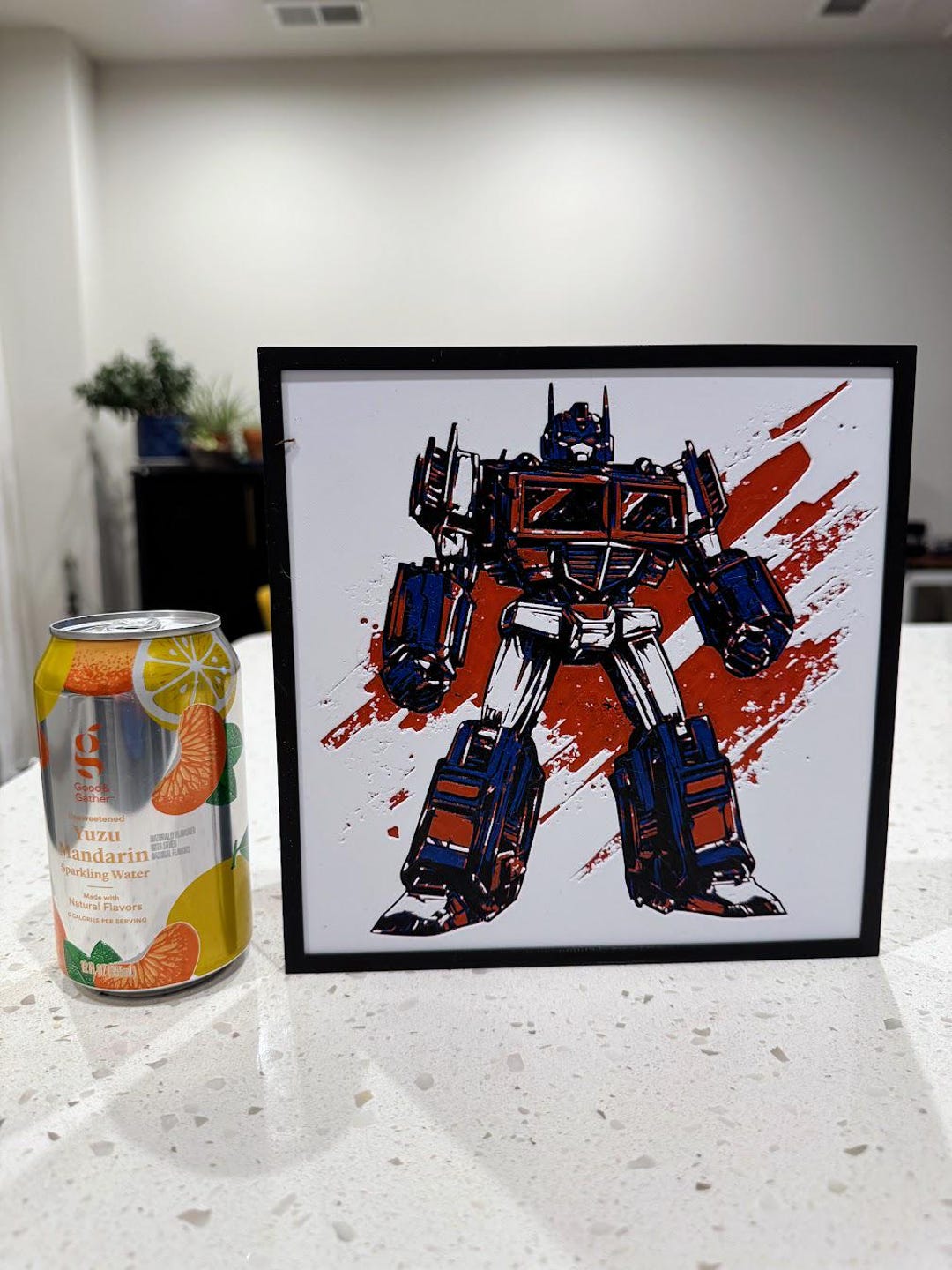 Optimus Prime 3D Printed Wall Art - Etsy