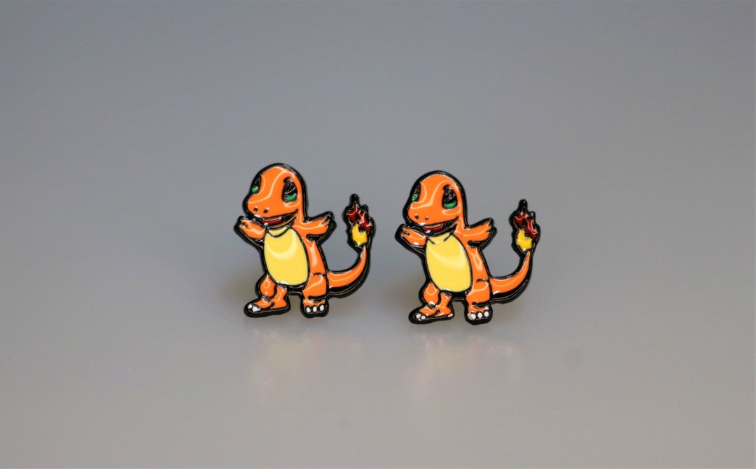 Charmander Earrings - Pokemon Earrings | Pokemon Jewelry | Pokemon ...