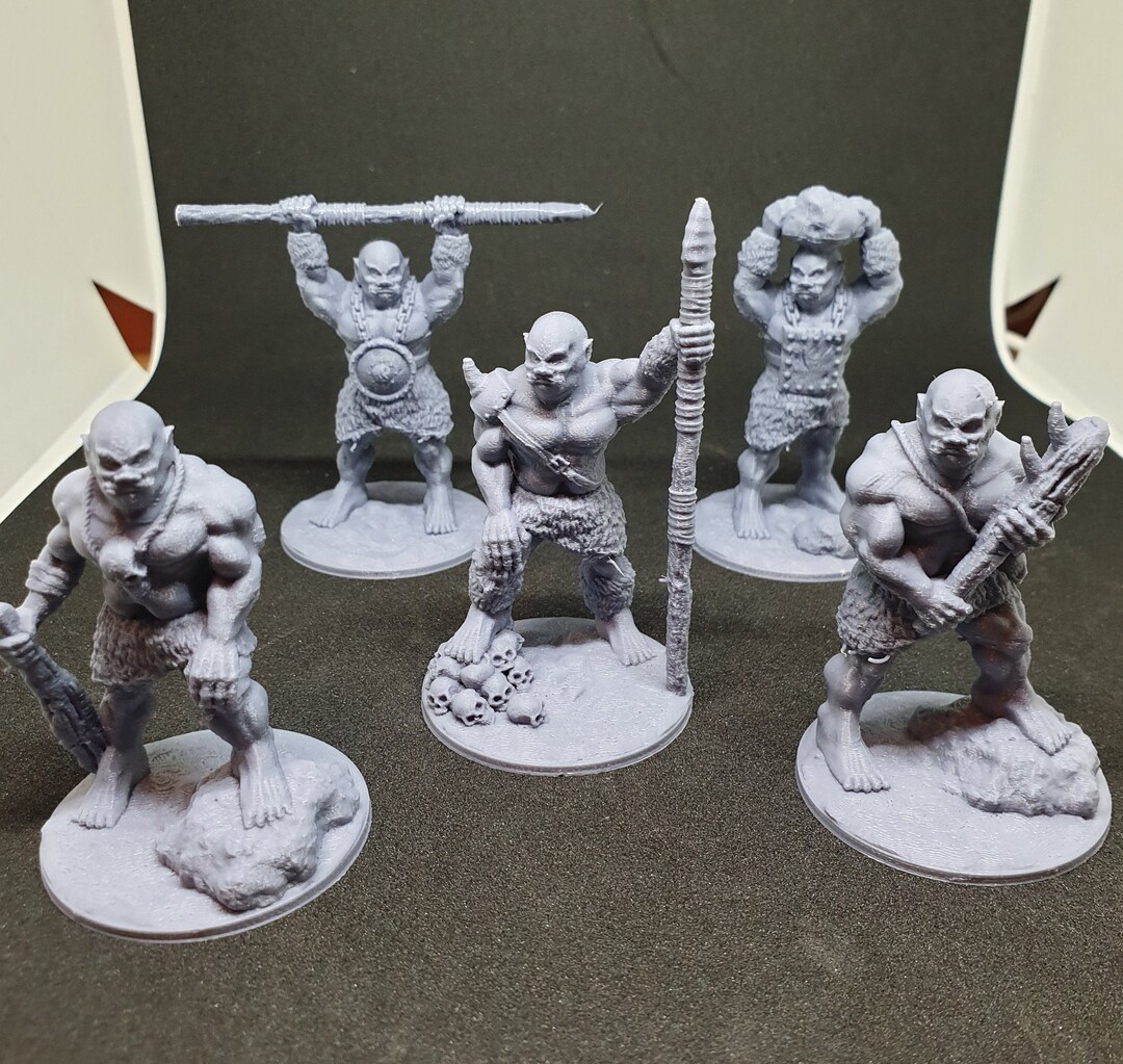 Ogres Set of 5 RPG dungeons and Dragons D&D Dice Pen and Paper Dungeon ...