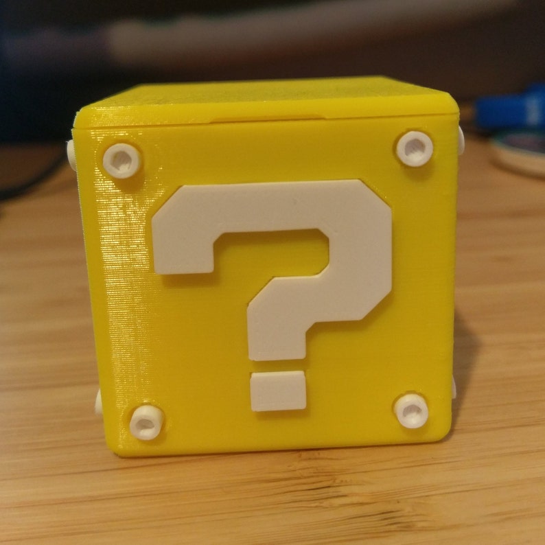 Nintendo Switch or 3DS Question Block Game Case Video Game | Etsy