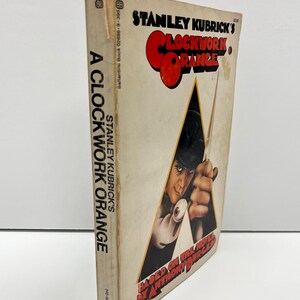 A CLOCKWORK ORANGE - Stanley Kubrick - Vintage Paperback - 1972 - First Edition - Etsy
