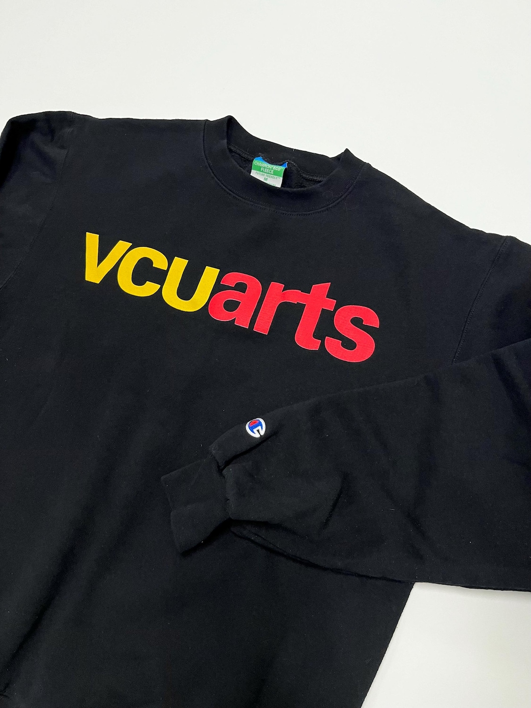 VCU ARTS - Vintage Sweatshirt - Black Sweatshirt - Champion Eco Fleece ...