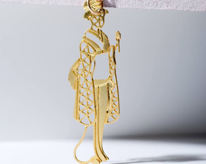 Japanese Geisha Necklace - Etsy