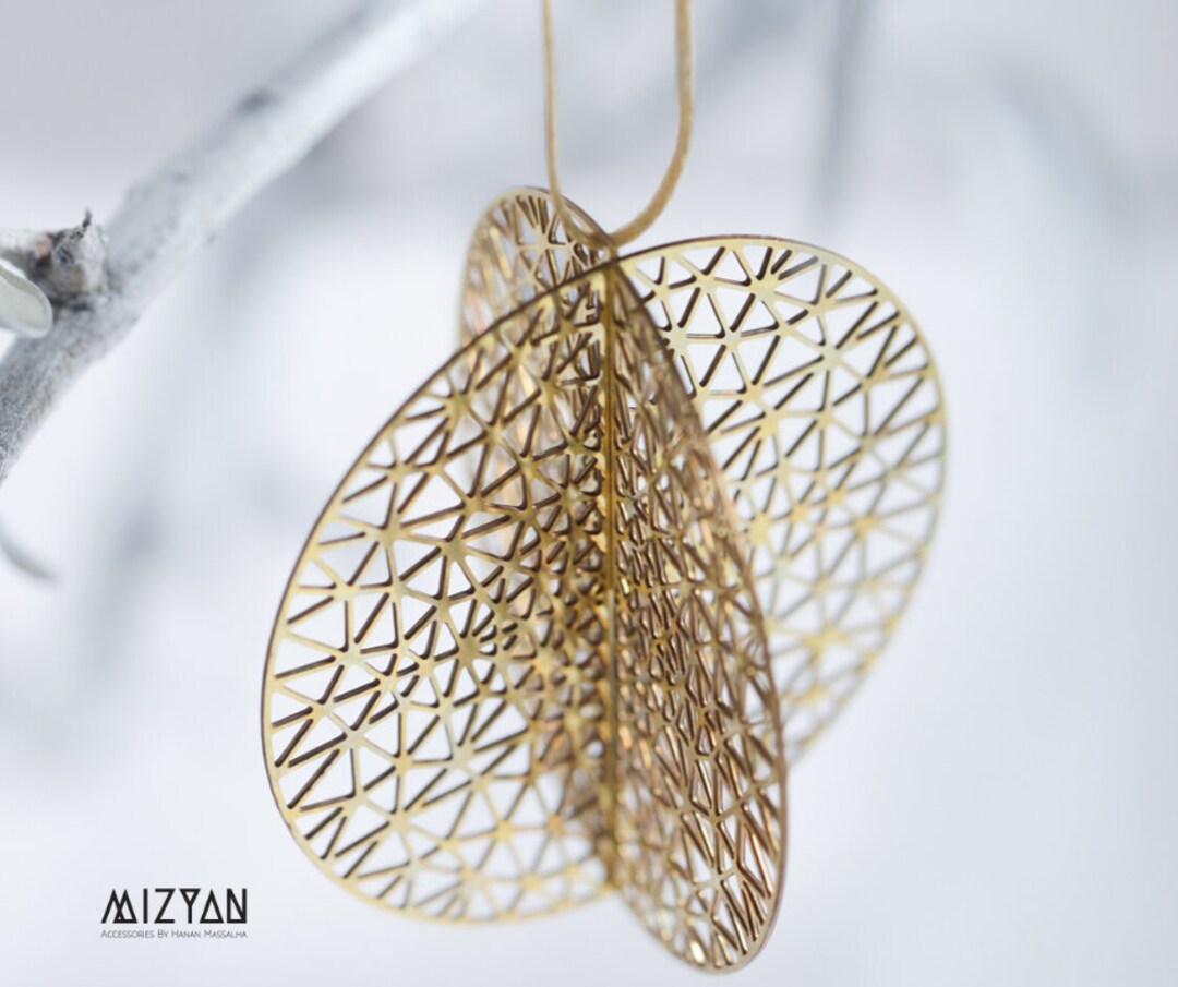 Geometric Christmas Ornament - DIY Holiday Decor - Etsy