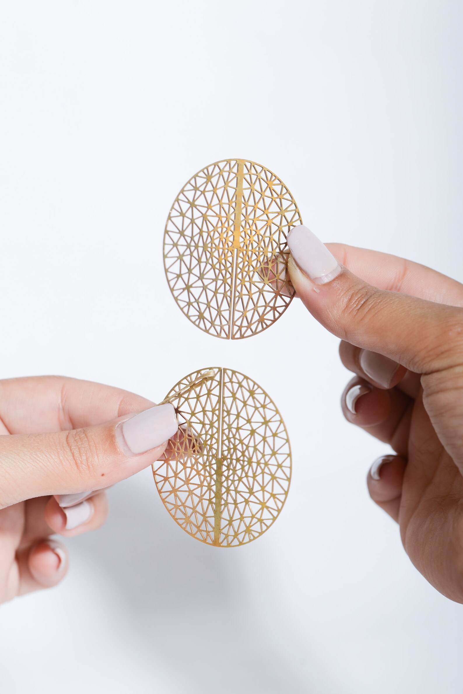 Geometric Christmas Ornament DIY Holiday decor | Etsy