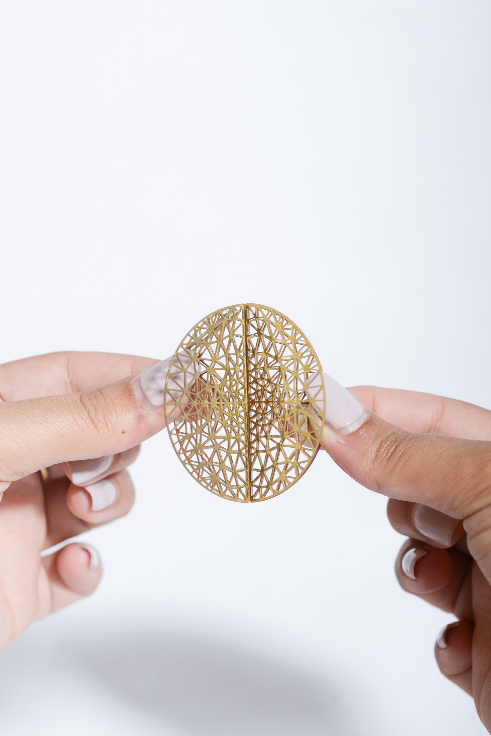 Geometric Christmas Ornament DIY Holiday decor | Etsy