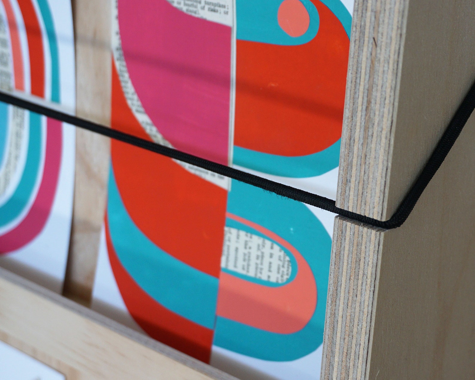 Card Display in Ply Wood - Easy Assemble Postcard Stand for Market and ...