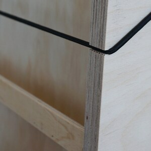 Card Display in Ply Wood - Easy Assemble Postcard Stand for Market and ...