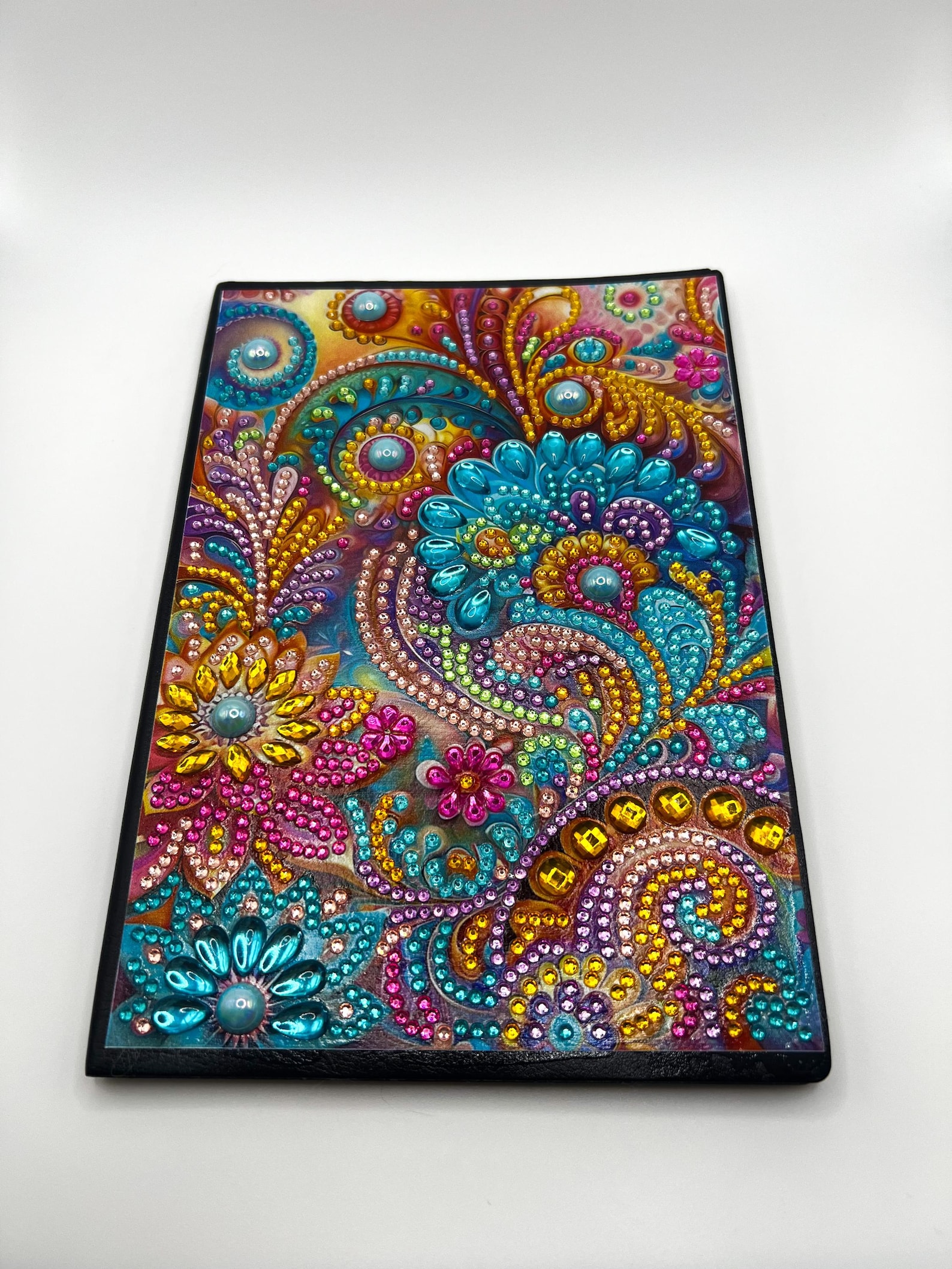 Bedazzled Notebook, Rainbow Journal, Bedazzled Journal, Whimsical ...