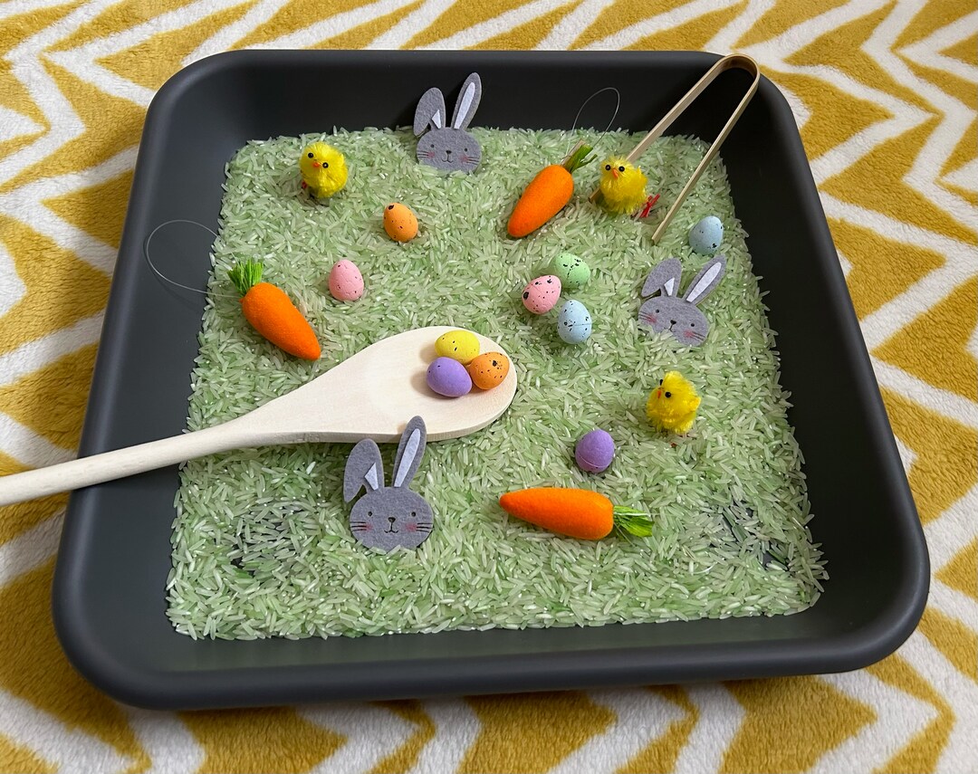 Easter Sensory Tray Kit - Etsy