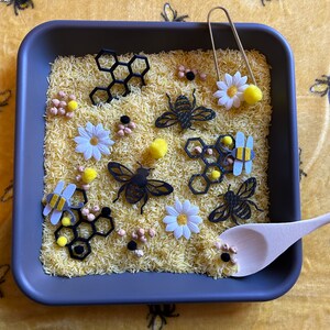Bees Sensory Tray Kit - Etsy UK