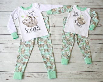 Sloth Pajamas | Etsy