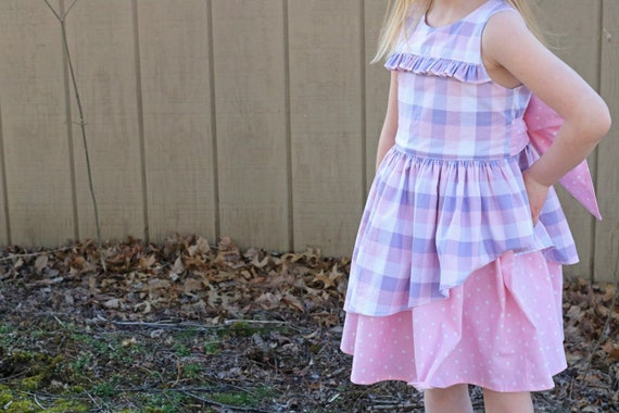 Girl's Easter Dress Spring Dress Plaid Dress Special | Etsy