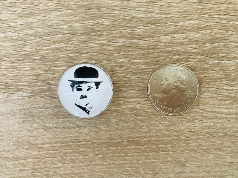 Charlie Chaplin Magnets in a Tin Box, Set of 6, Charlie Chaplin Gifts ...
