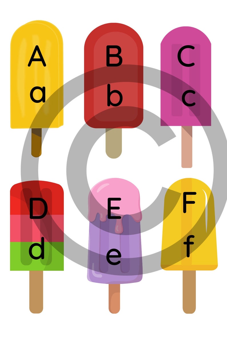 Uppercase and Lowercase Alphabet Matching - Etsy