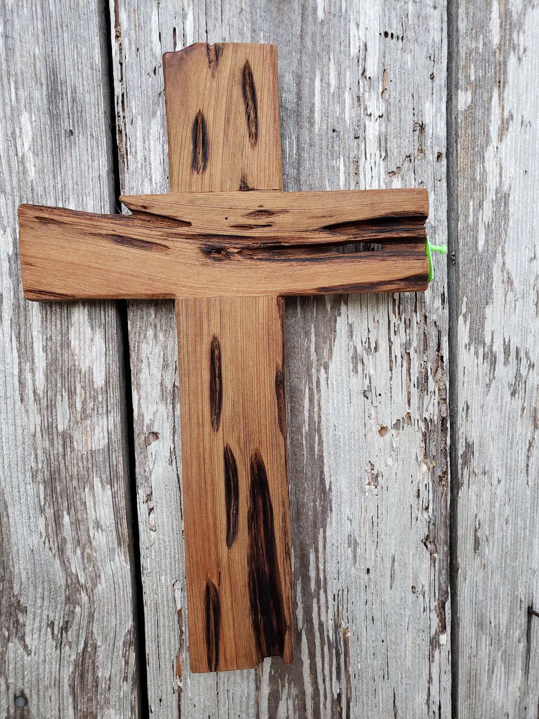 Pecky Cypress Cross - Etsy