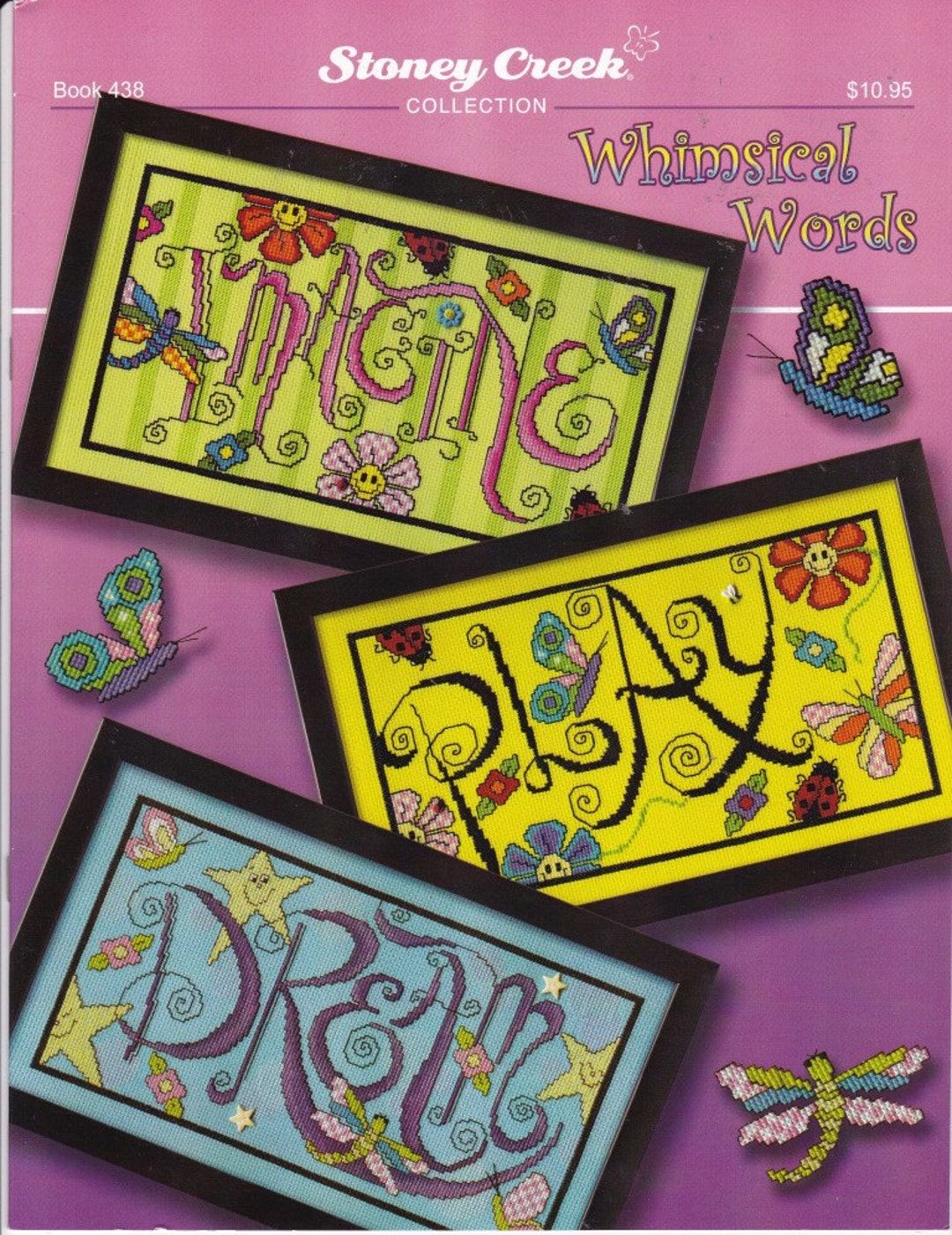Stoney Creek Cross Stitch Patterns. Whimsical Words . 438. - Etsy
