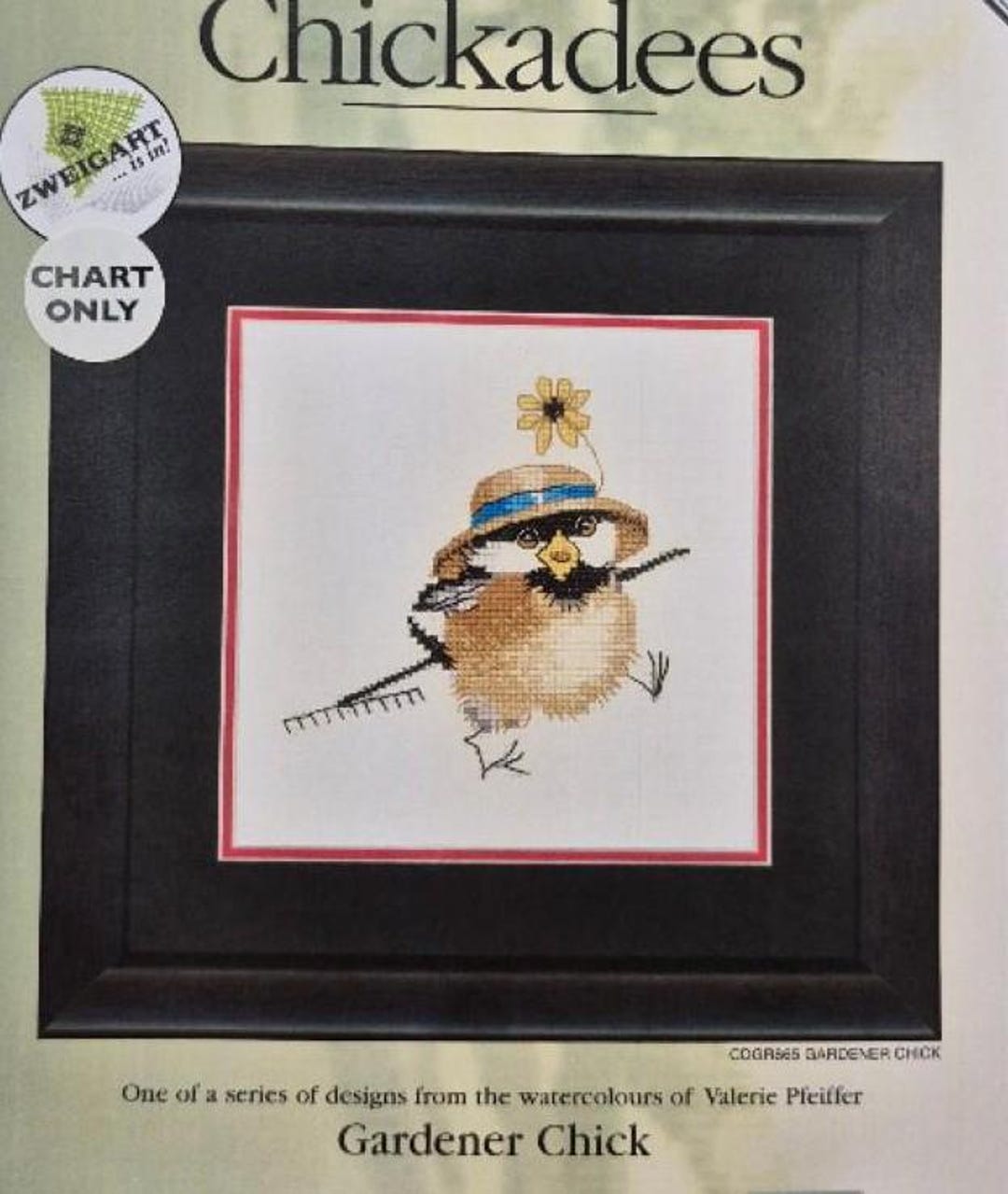Heritage Crafts Cross Stitch Pattern. Chickadees Series. " Gardener ...
