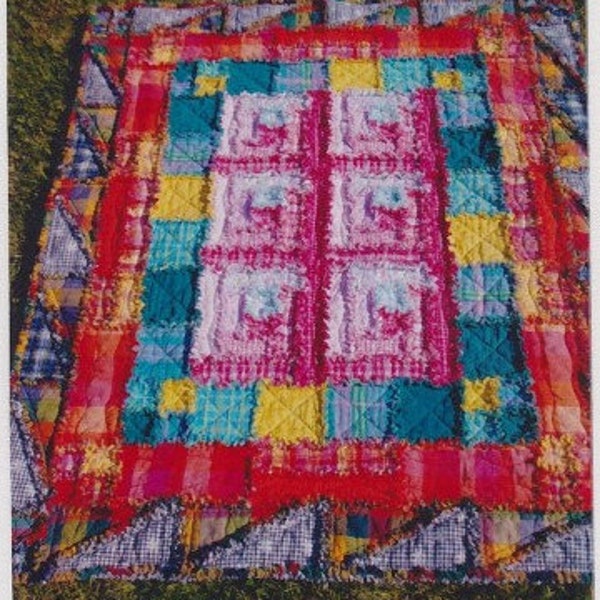 Raggy Quilt - Etsy
