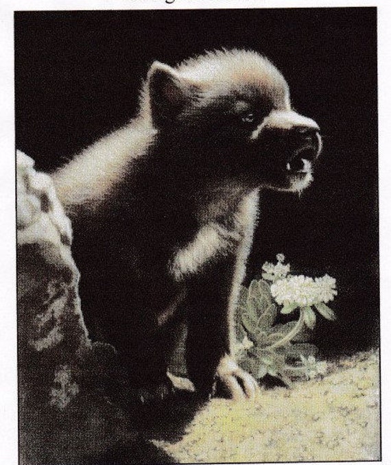 Cross Stitch Patterns. Little Howler Pattern . SS | Etsy