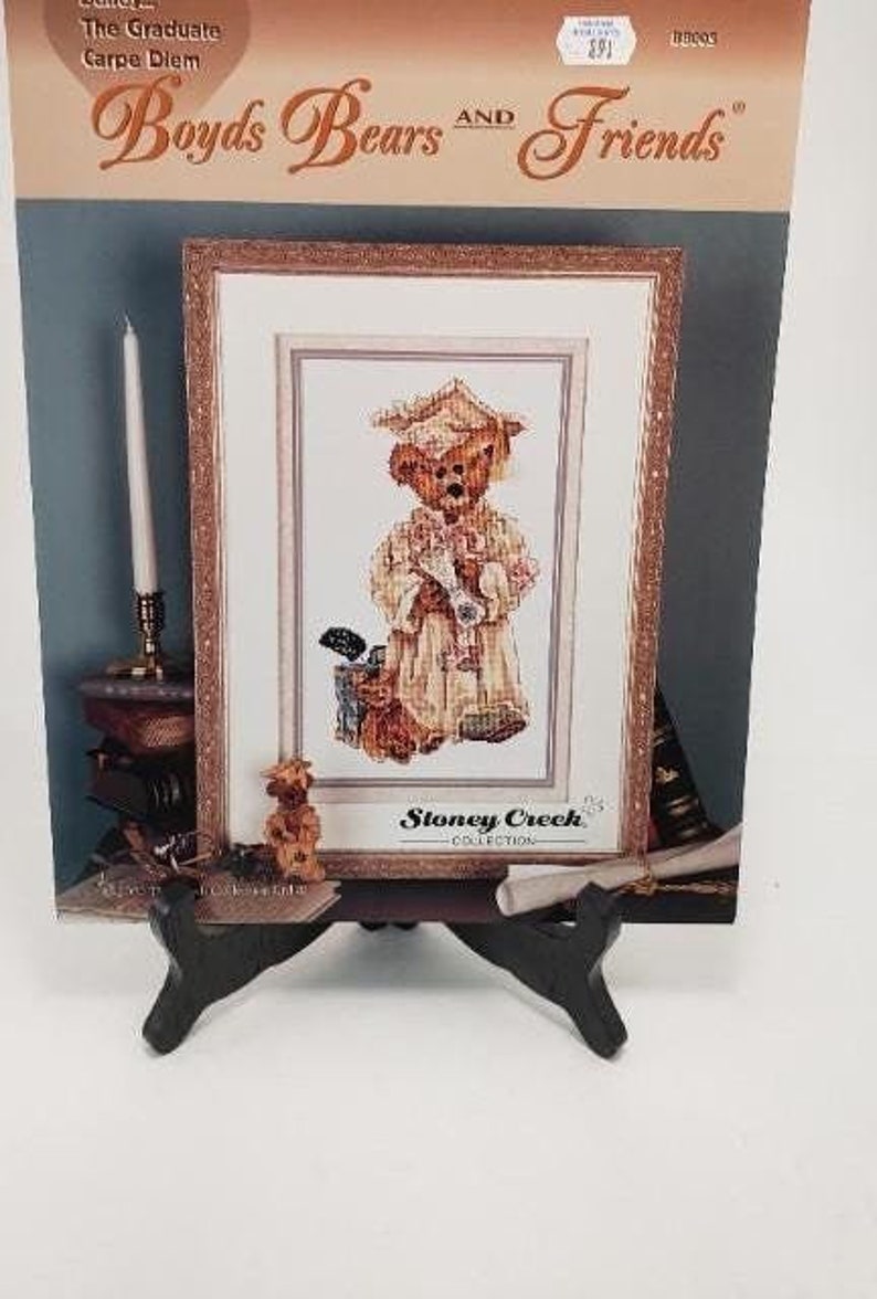 Stoney Creek Collection. Cross Stitch Pattern. Bailey...the Graduate ...