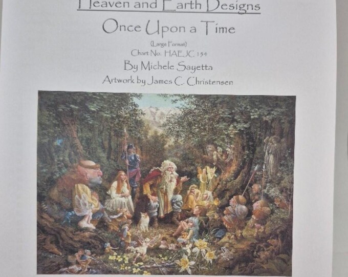 Cross Stitch Patterns. " Once Upon a Time ". H&E 154. by Heaven and ...