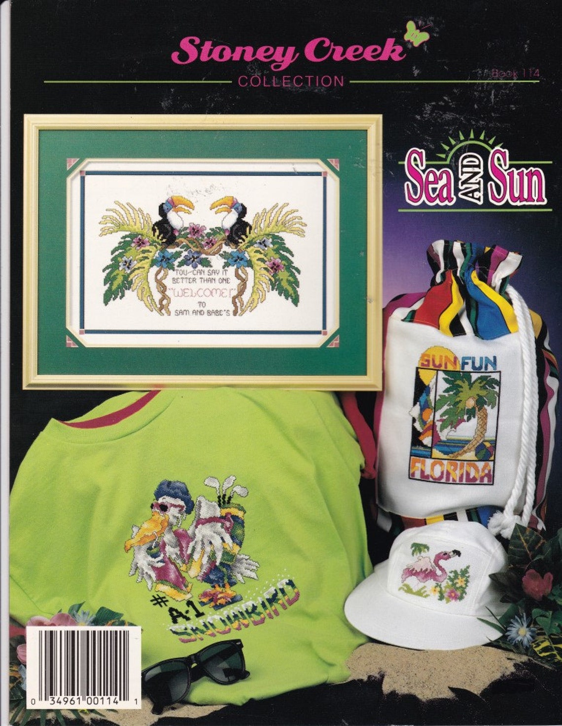 Stoney Creek Cross Stitch Patterns. Sea and Sun . 114. - Etsy