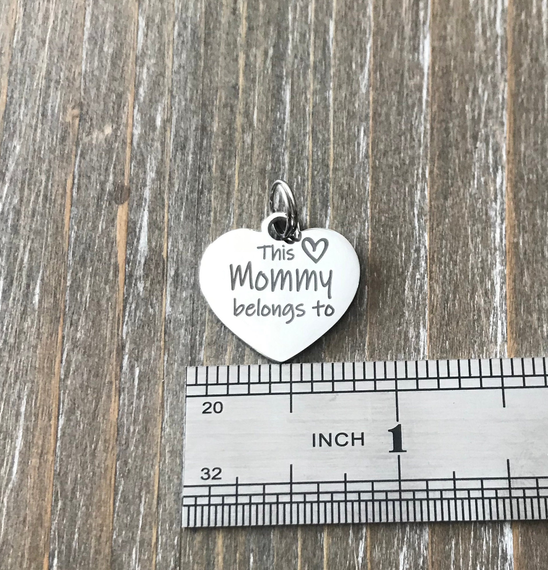 Mommy Key chain Gift / Mother Mom jewelry / children's name Keychain ...