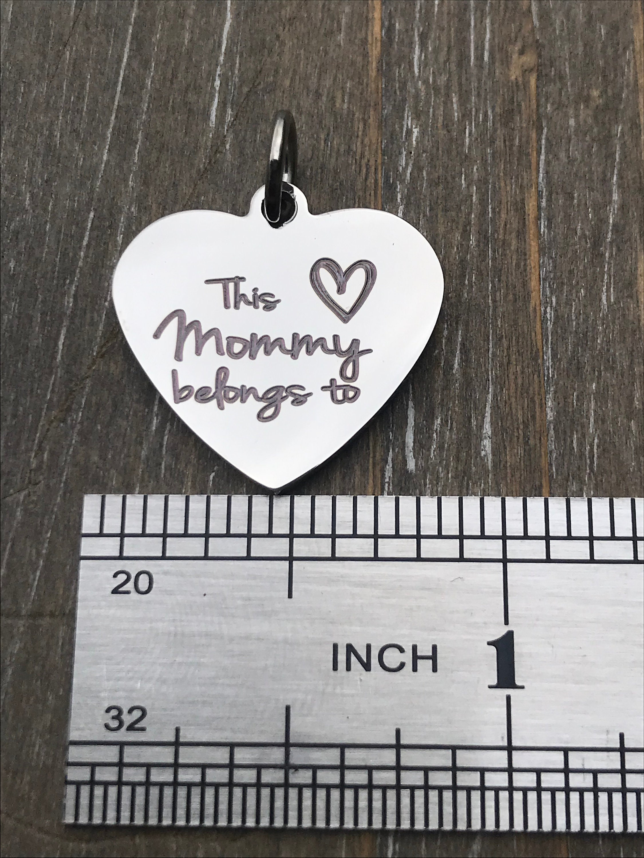 Mommy Key chain Gift / Mother Mom jewelry / children's name Keychain ...
