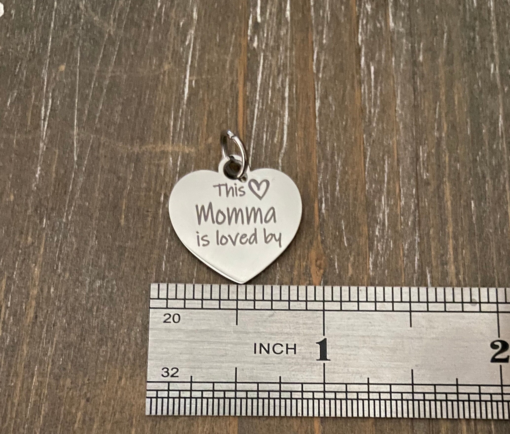 Momma Necklace 1 2 3 4 5 Name Birthstone T Momma Jewelry Mom