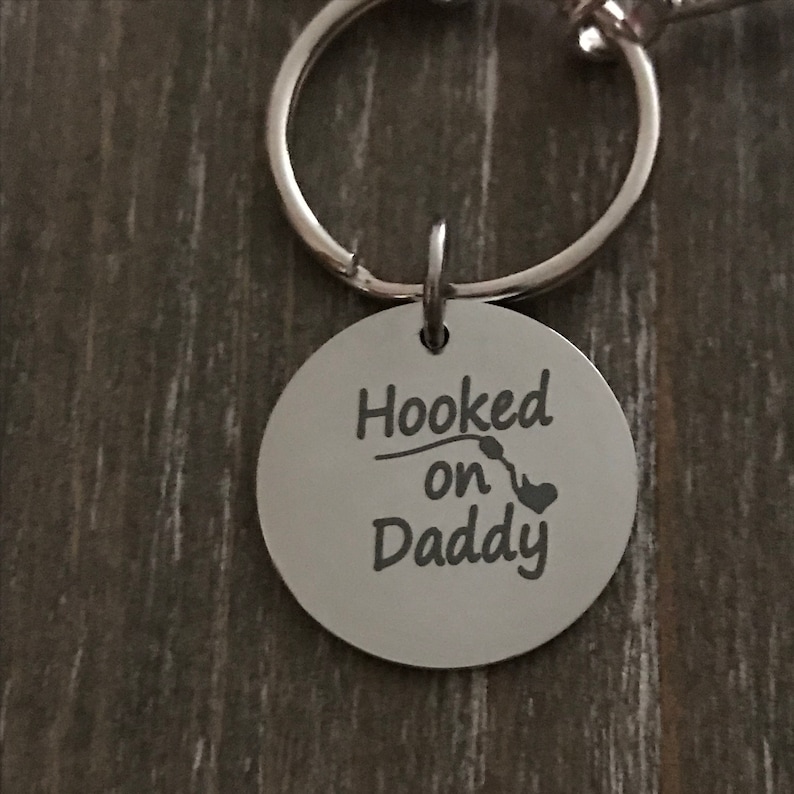 Daddy Keychain Father's Day Personalized Fathers day | Etsy
