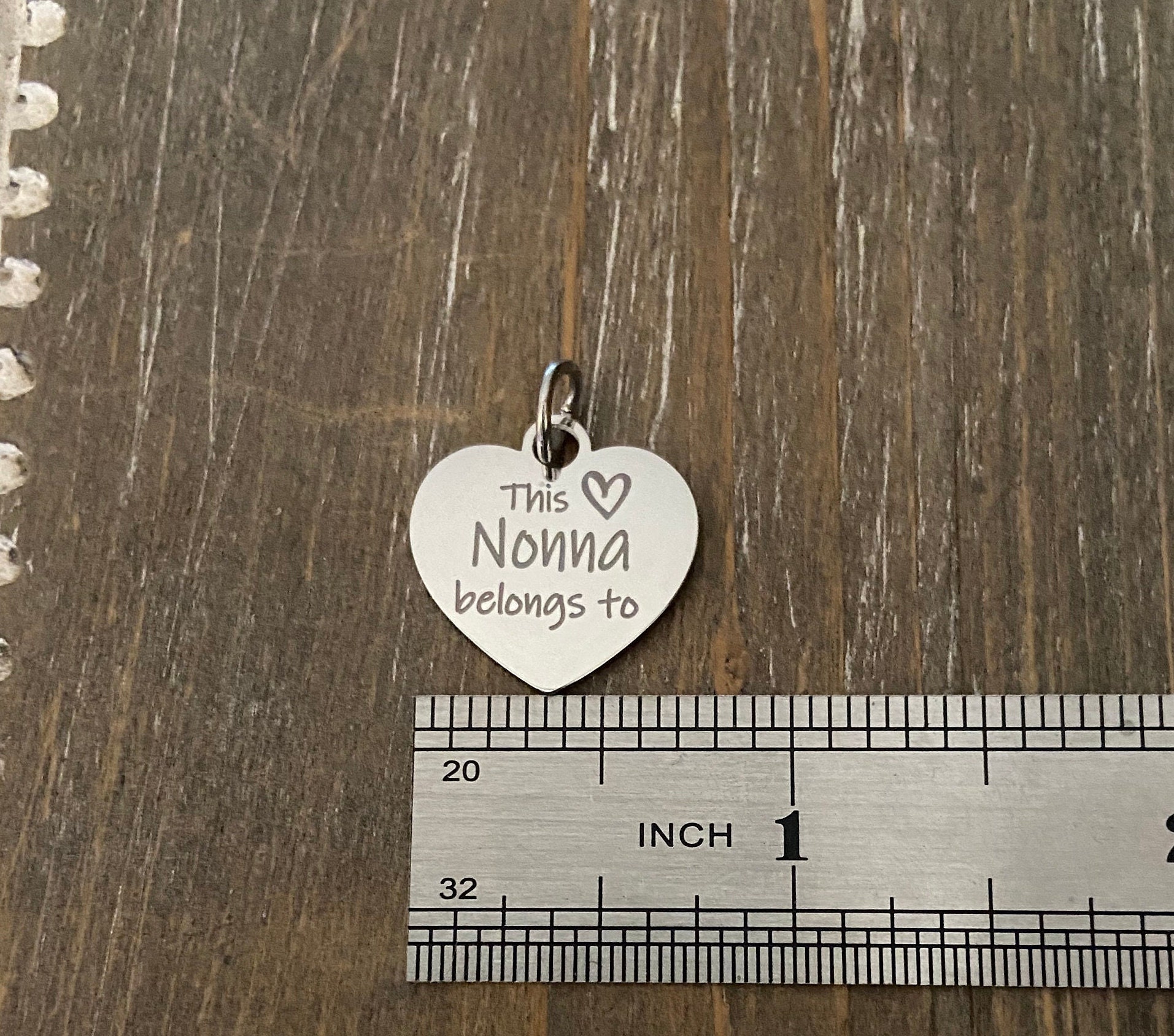 Nonna Necklace / 1 2 3 4 5 6 Name birthstone Gift / Nonna jewelry ...