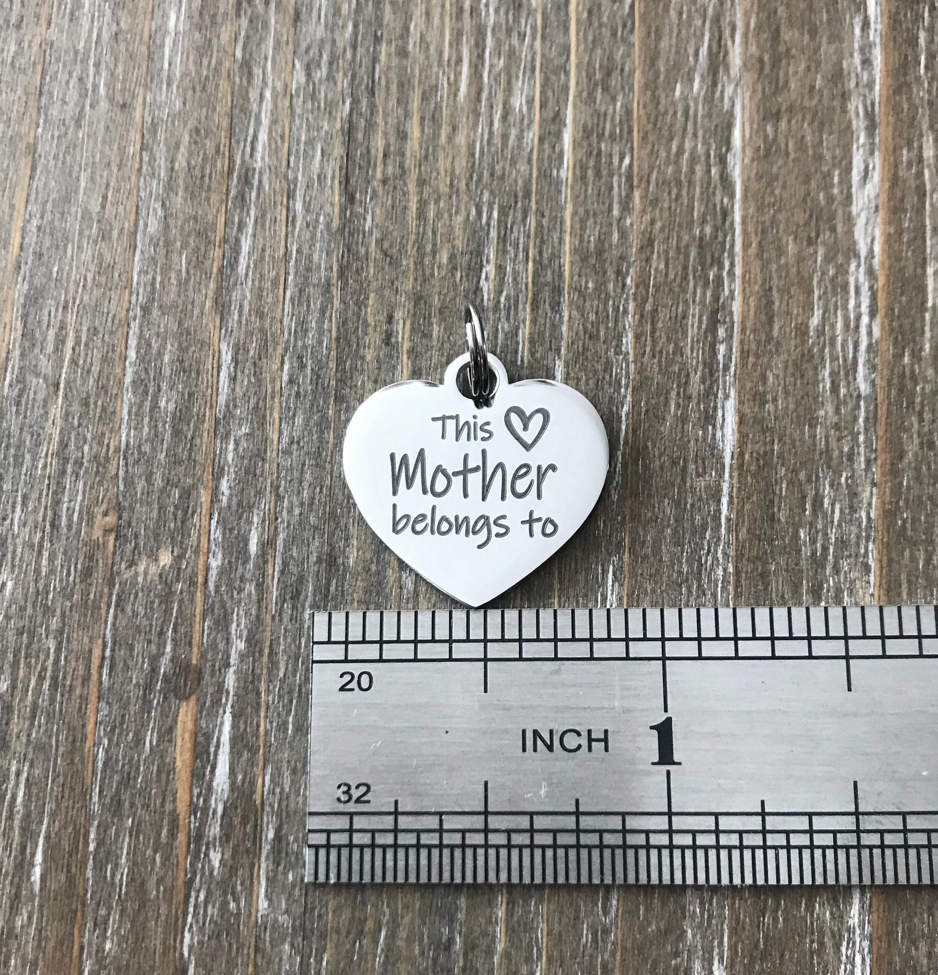 Mother Key chain / Mother jewelry / children's name Keychain ...