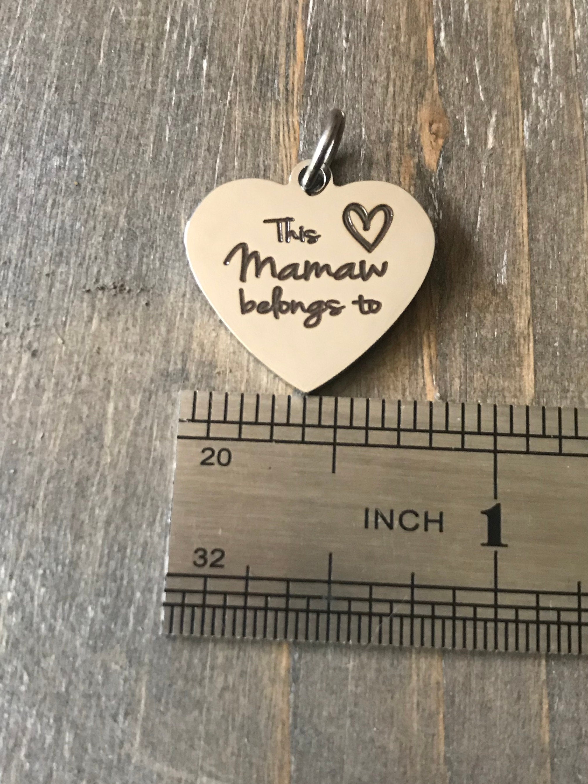 Mamaw Necklace / 1 2 3 4 5 6 Name birthstone Gift / Mamaw jewelry ...