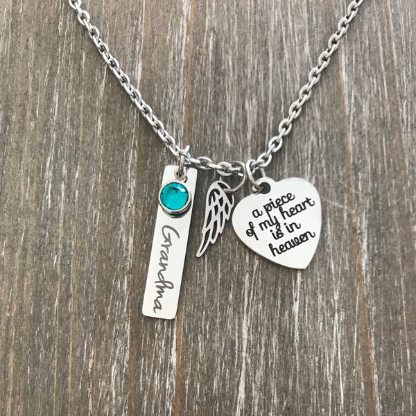 Mom Memorial Jewelry - Etsy
