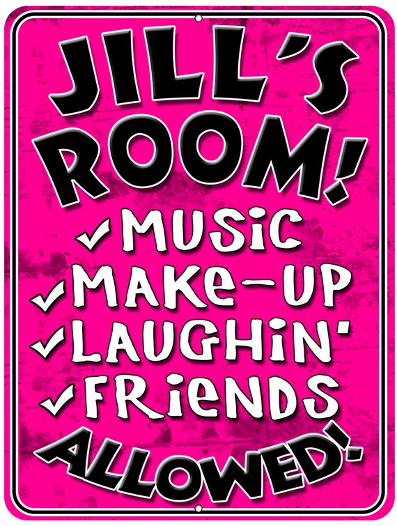 Personalized Girls Room Sign from Redeye Laserworks | Etsy