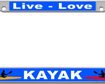 Kayak License Plate - Etsy
