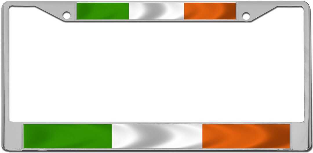 Ireland Flag Patriotic License Plate Frame - Etsy