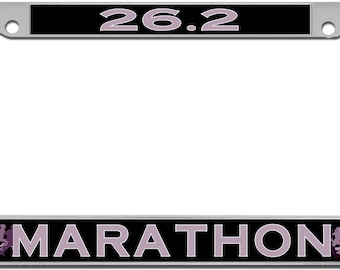 I'd Rather Be Running - License Plate Frame - Swim Bike Run Car Tag 26. ...