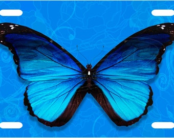 Butterfly License Plate - Etsy