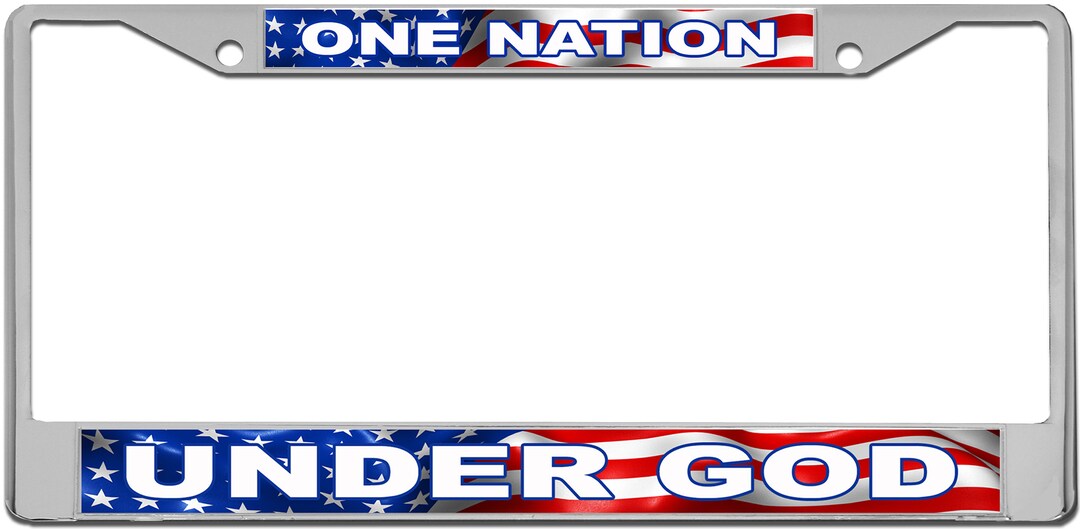 USA Patriotic License Plate Frame - Etsy