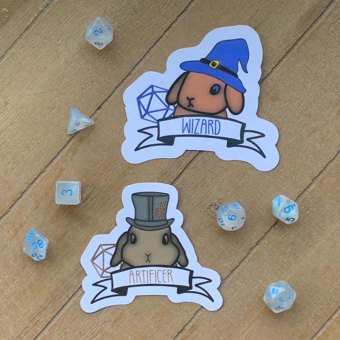 DnD Dungeons and Dragons D&D Class Bunnies Rabbits | Etsy