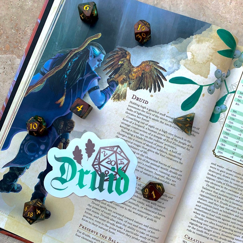 Dnd Dungeons and Dragons D&D Class Hand-crafted Water - Etsy