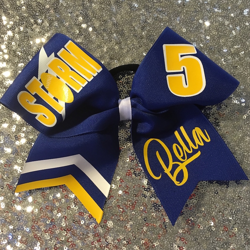 Softball Hair Bow - Etsy