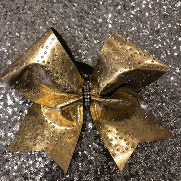 Metallic Cheer Bow - Etsy