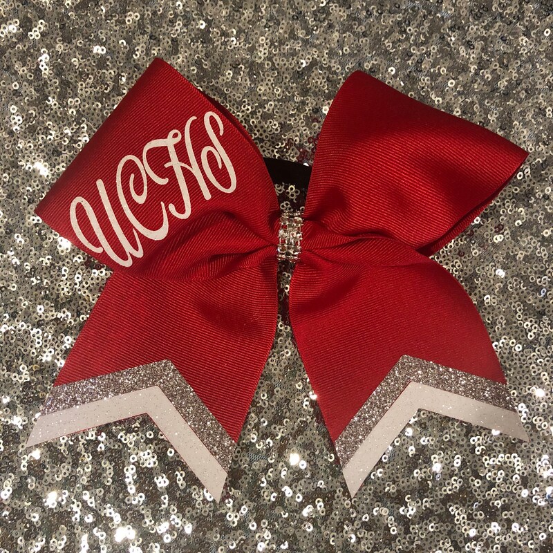 School Cheer Bow - Etsy
