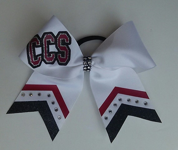 Custom School Cheerleading Hairbows in Your Custom Colors - Etsy