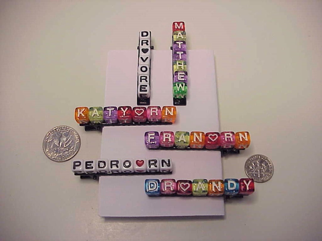 PPE Name Badge / PPE Name Clips - Easy on & off - Works Great Clipped ...