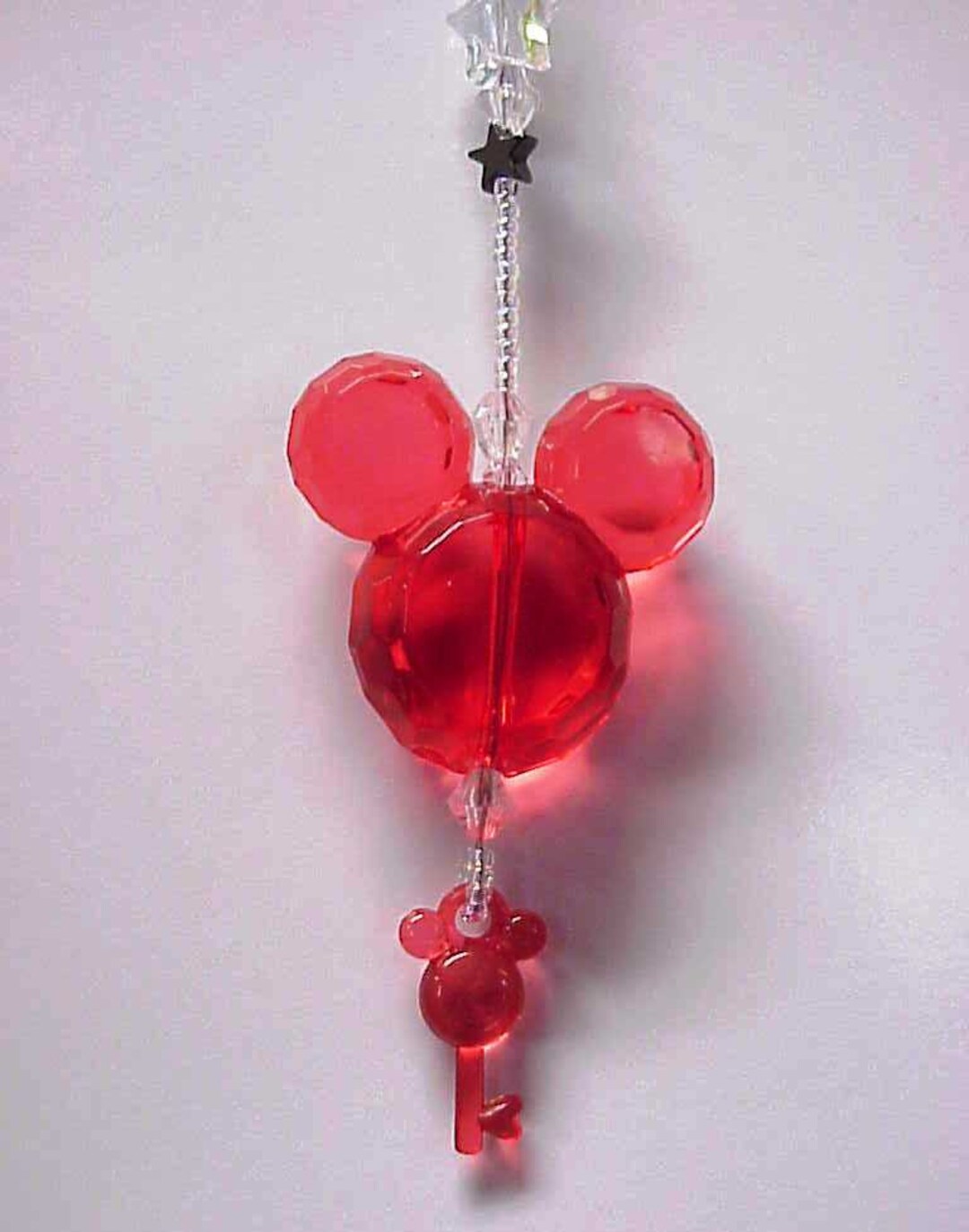 Fan Pull Mickey or Minnie Mouse With Key and Stars (in Many Colors ...